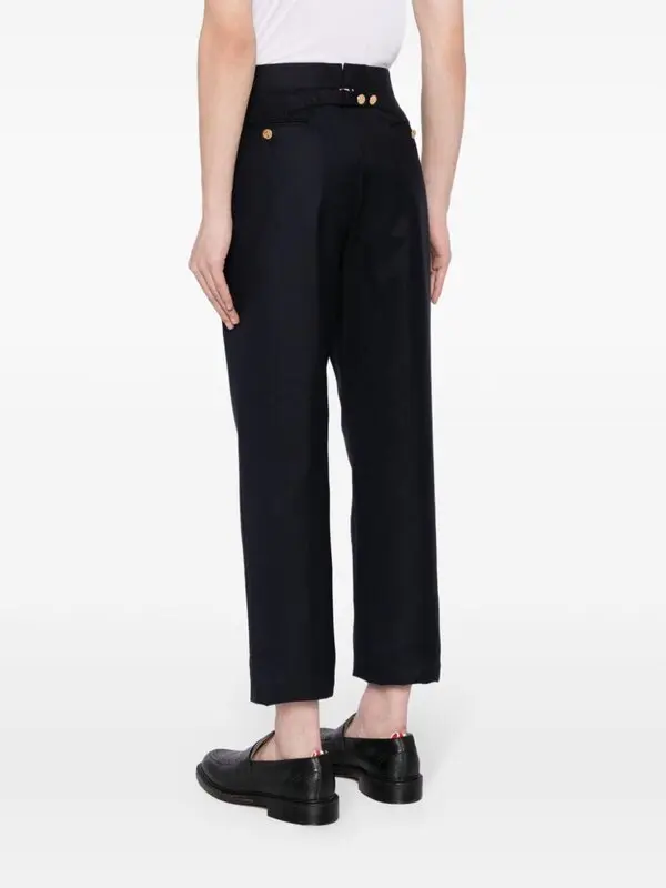 Thom Browne Super 120s Twill Trousers - Blue