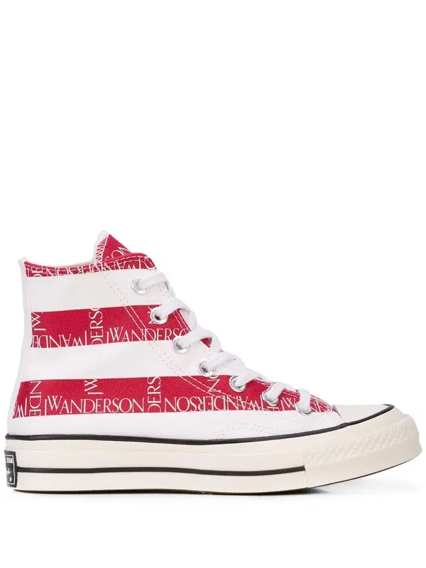 CONVERSE X JW ANDERSON X Jw Anderson Chuck 70 Hi Split Flag Sneakers