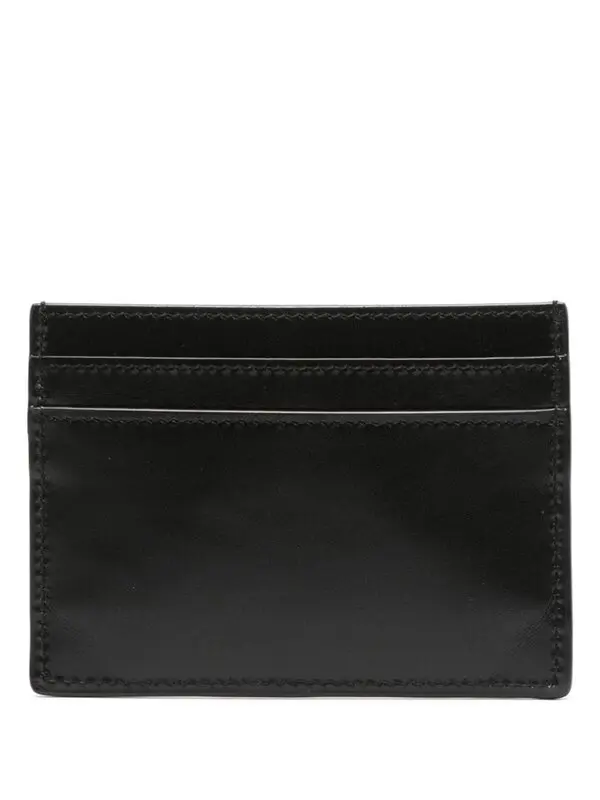 Saint Laurent Cassandre Card Holder - Black