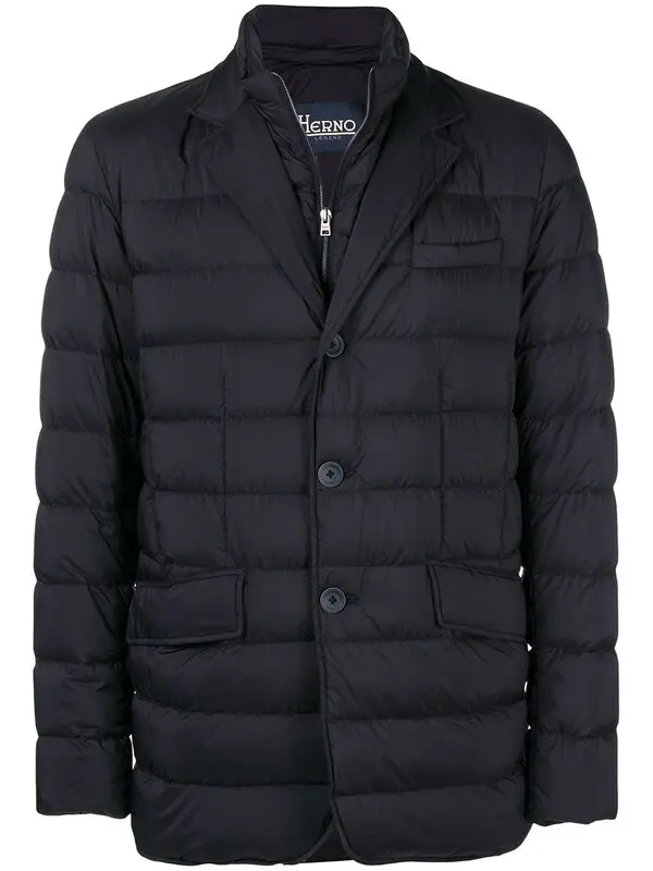 Herno Double Layer Down Jacket - Blue