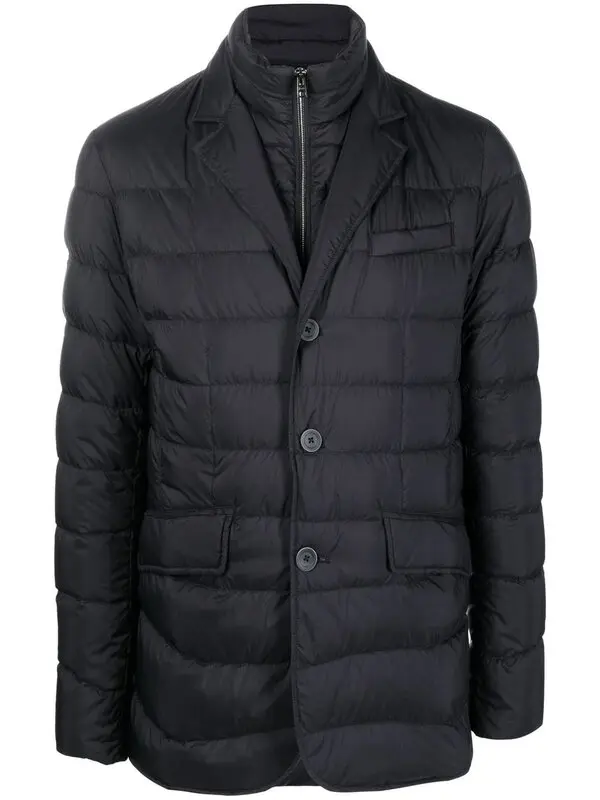 Herno Double Layer Down Jacket - Blue