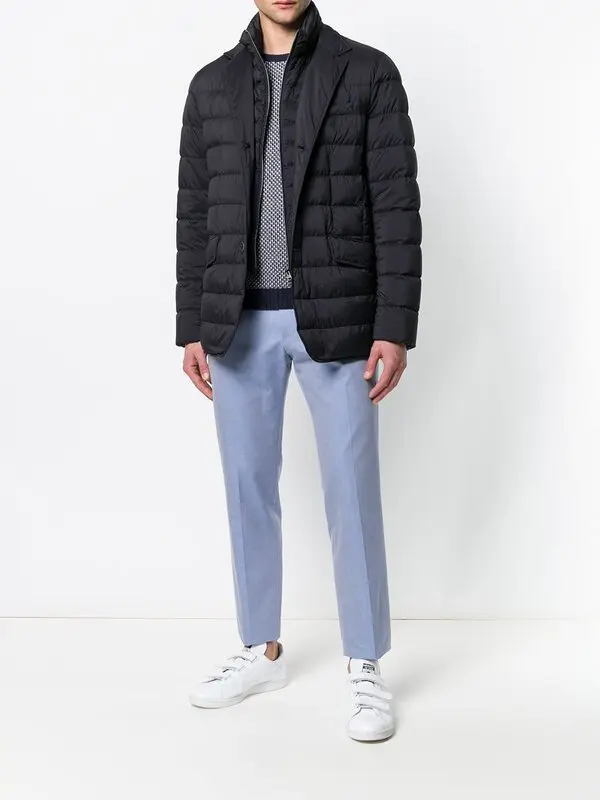 Herno Double Layer Down Jacket - Blue