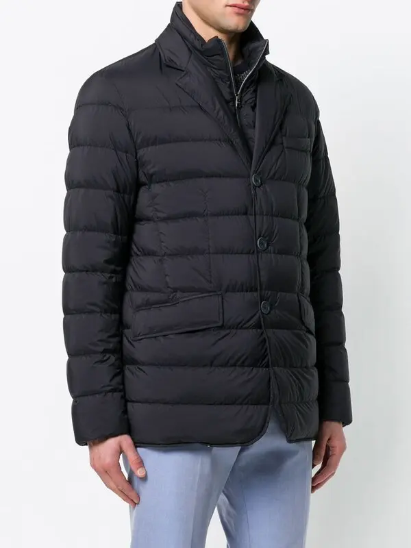 Herno Double Layer Down Jacket - Blue