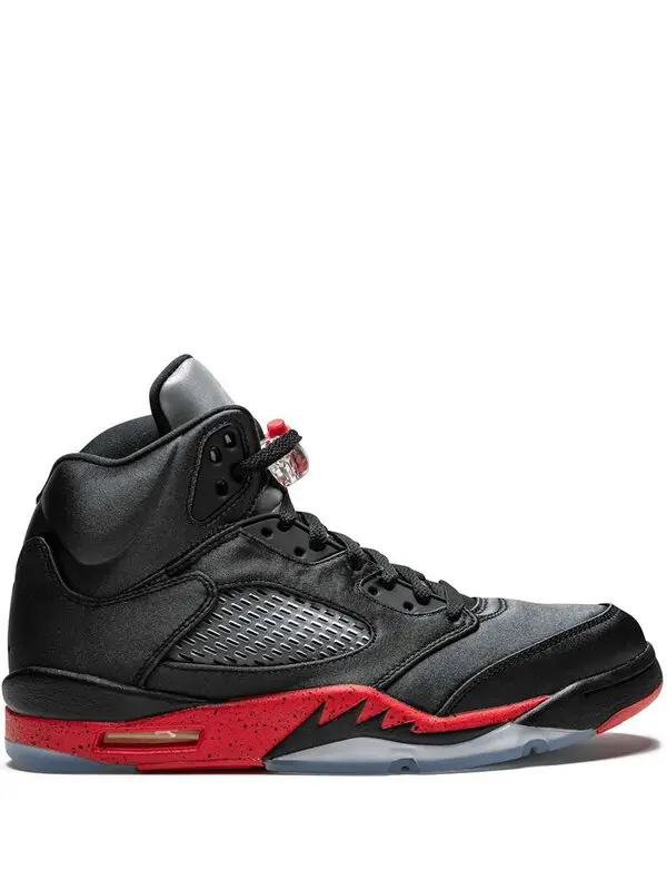 JORDAN Air 5 Retro Satin Bred Sneakers