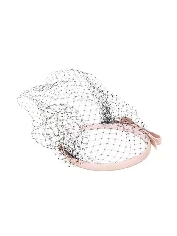 Red Valentino Netted Headband - Pink