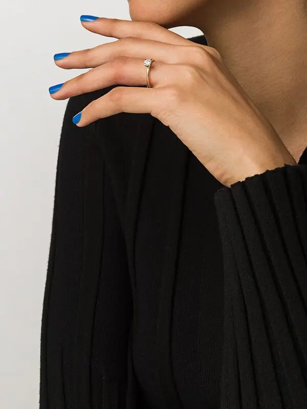 WOUTERS & HENDRIX 18kt Yellow And White Diamond Ring - Gold