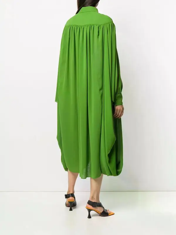 valentino green pleated dress New VALENTINO Chevron Sleeveless Pleated Green Silk Dress Italy Size 40  ($4400)