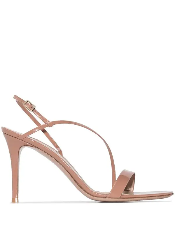 GIANVITO ROSSI Manhattan 85mm Sandals - Neutrals
