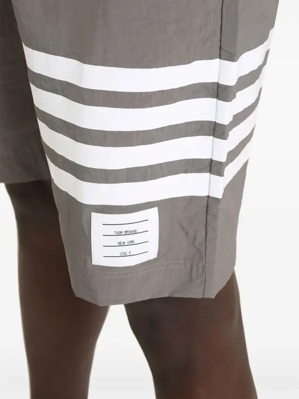 Thom Browne 4-bar Swim Shorts - Grey