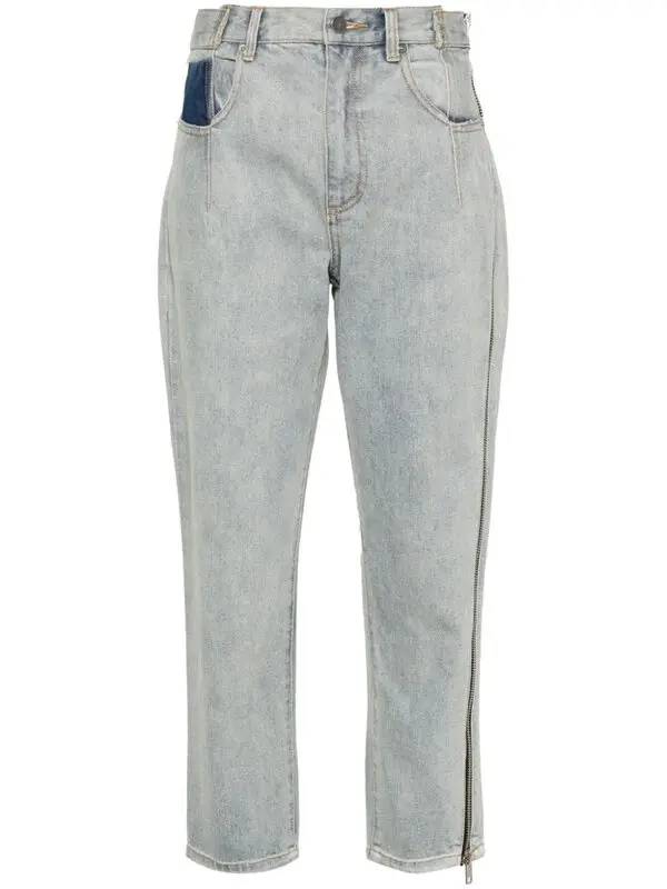 3.1 Phillip Lim High-waisted Cropped Jeans