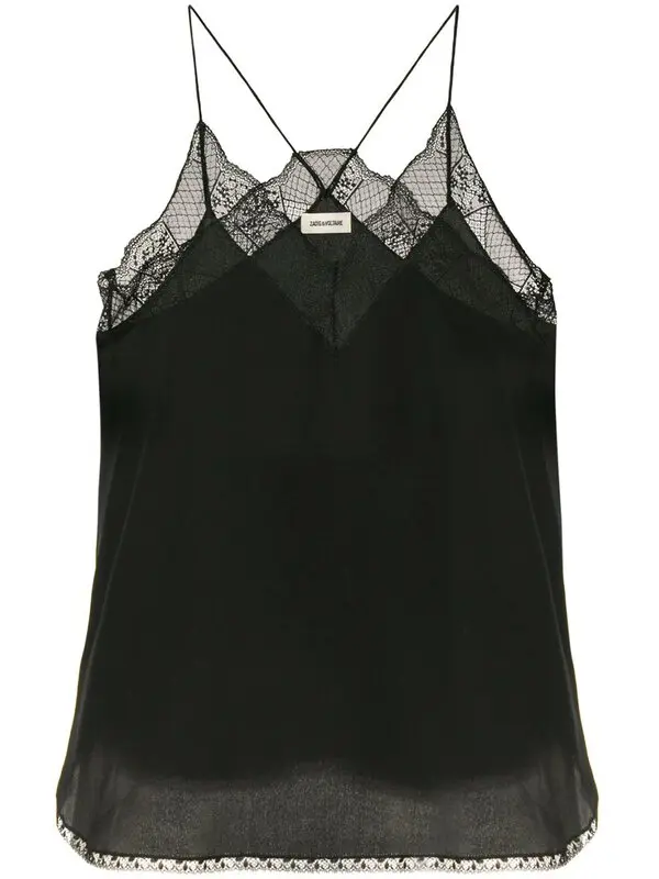 Zadig&Voltaire Christy Silk Camisole - Black