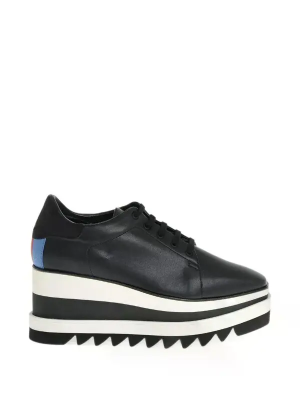 Stella McCartney Sneak-elyse" Sneakers With Saw-edge Sole - Black