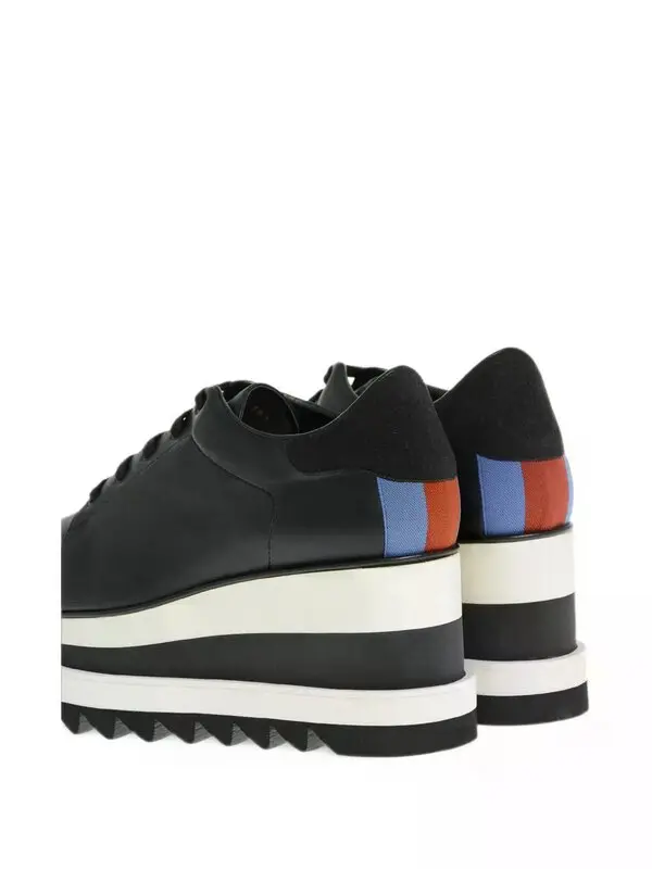 Stella McCartney Sneak-elyse" Sneakers With Saw-edge Sole - Black