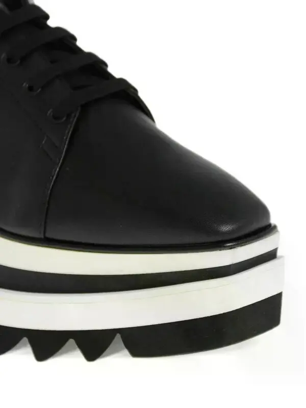 Stella McCartney Sneak-elyse" Sneakers With Saw-edge Sole - Black