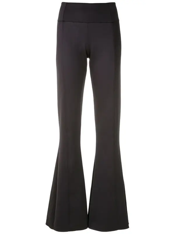 AMIR SLAMA Panelled Flared Trousers