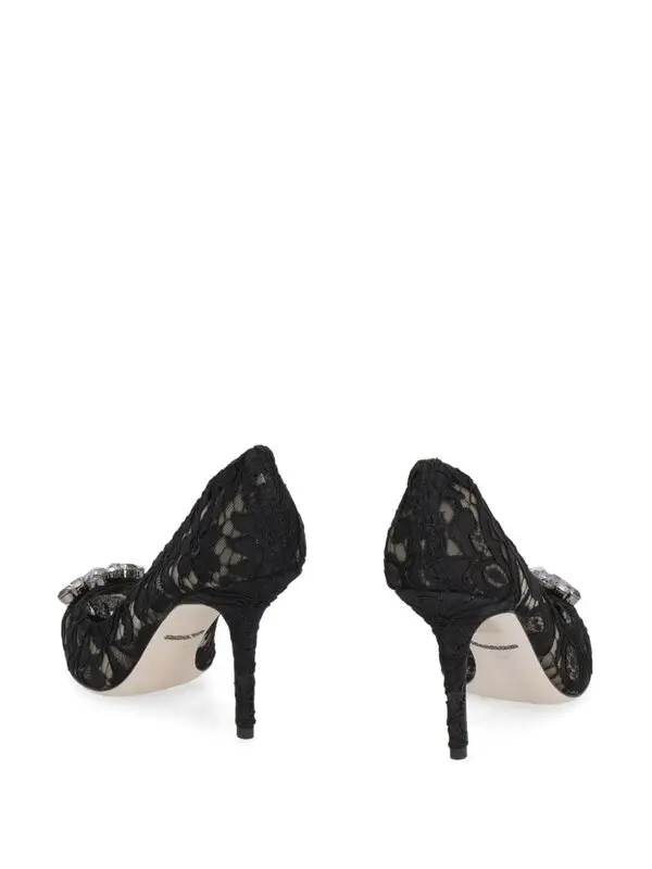 Dolce & Gabbana 90mm Brooch-detail Pumps