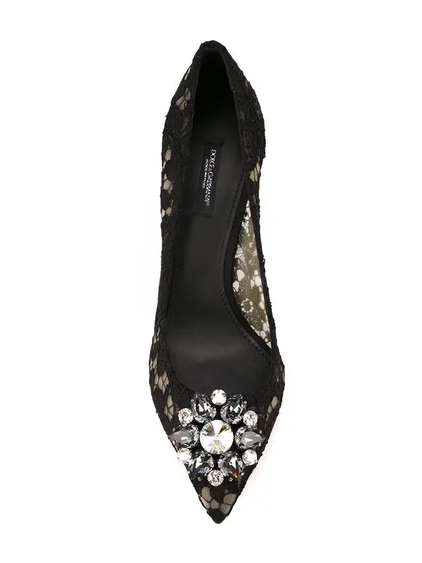 Dolce & Gabbana 90mm Brooch-detail Pumps