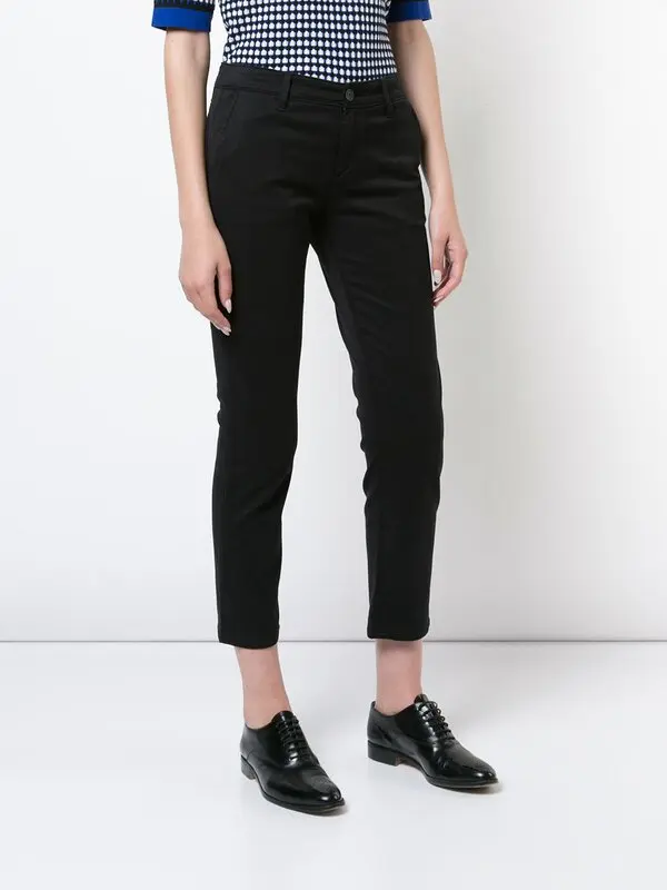Ag Caden Cropped Trousers - Black