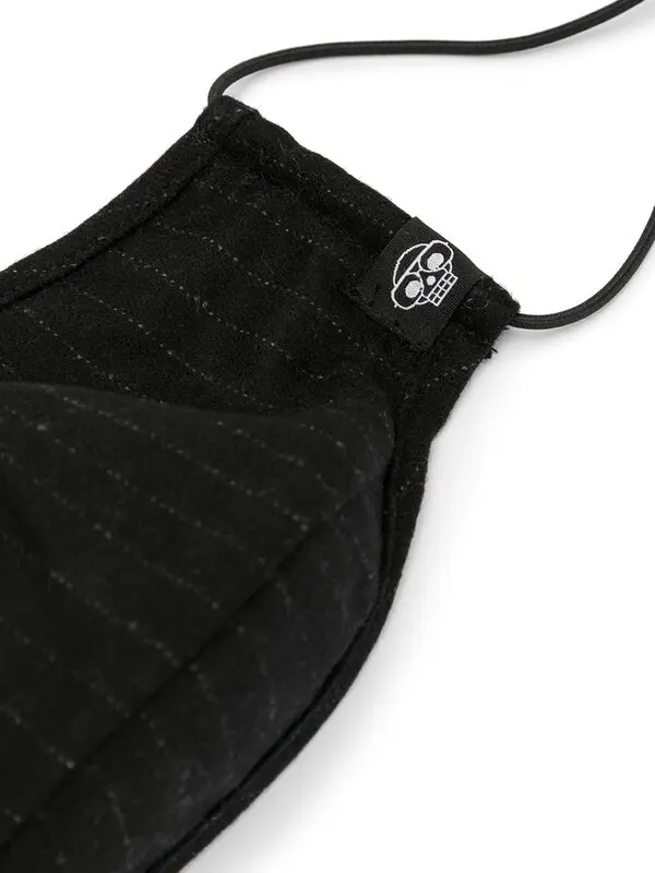 MOSTLY HEARD RARELY SEEN Pinstripe Face Mask