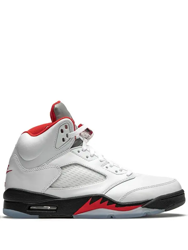 JORDAN Air 5 Retro Fire Red Sneakers