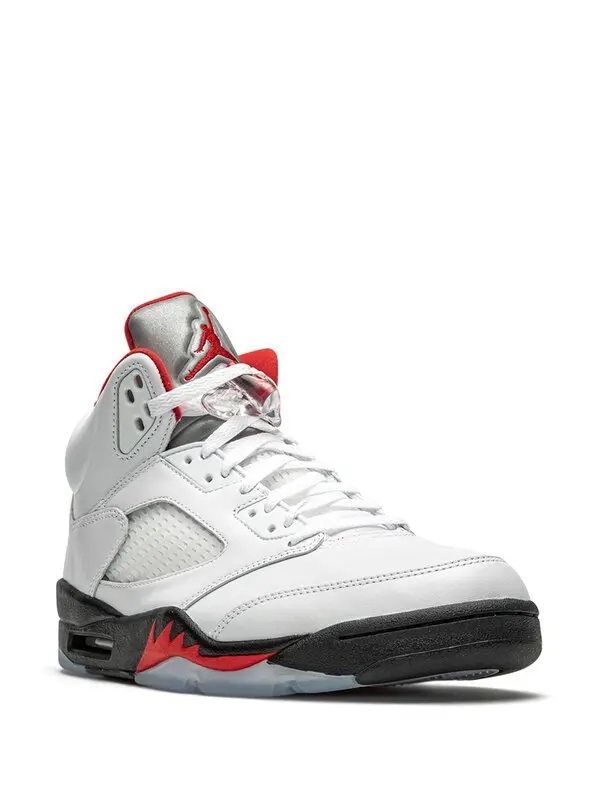 JORDAN Air 5 Retro Fire Red Sneakers