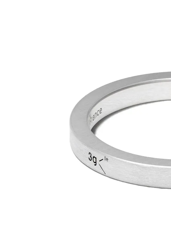 Le Gramme Le 3 Grammes Ribbon Ring - Silver