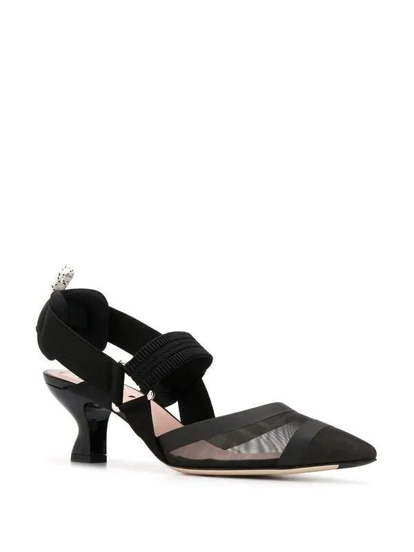 Fendi Colibrì Slingback Pumps