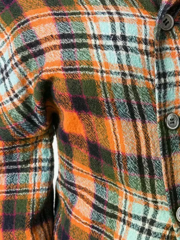 Comme Des Garçons Plaid Deconstructed Jacket