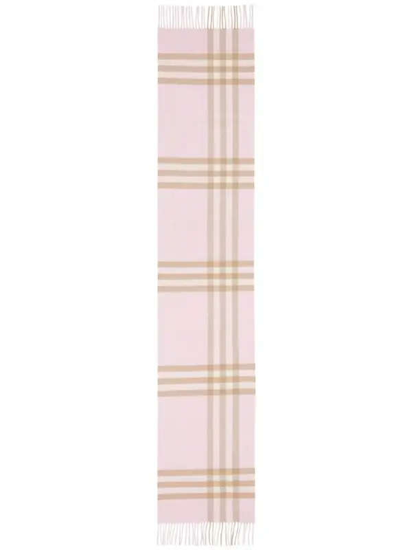 Burberry Classic Checked Scarf - Pink