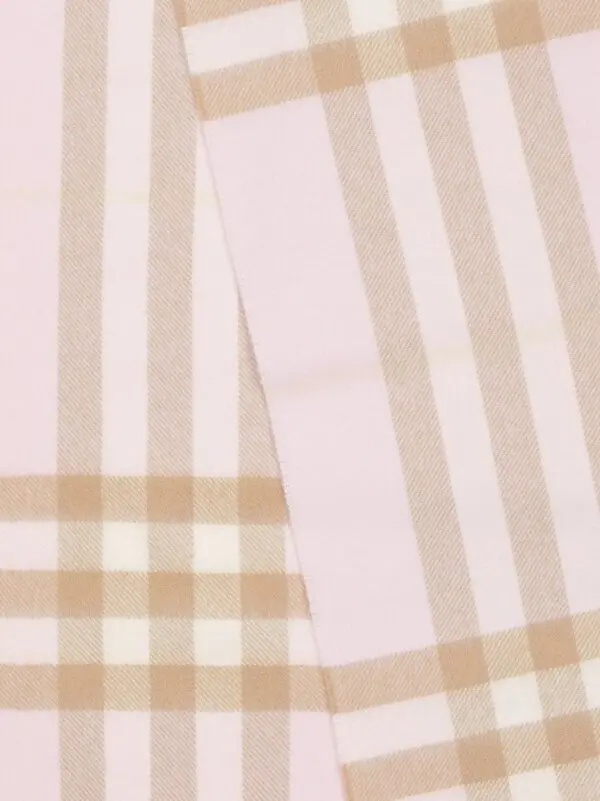 Burberry Classic Checked Scarf - Pink