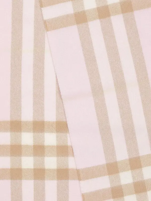 Burberry Classic Checked Scarf - Pink