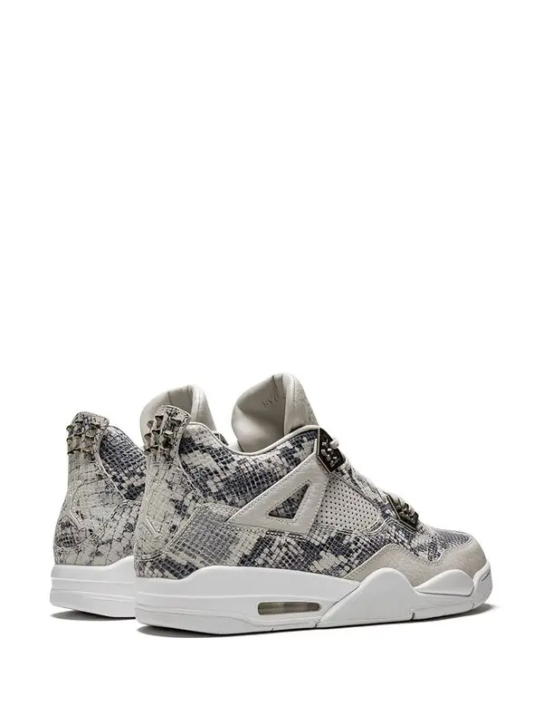 JORDAN Air 4 Retro Premium Sneakers - Grey