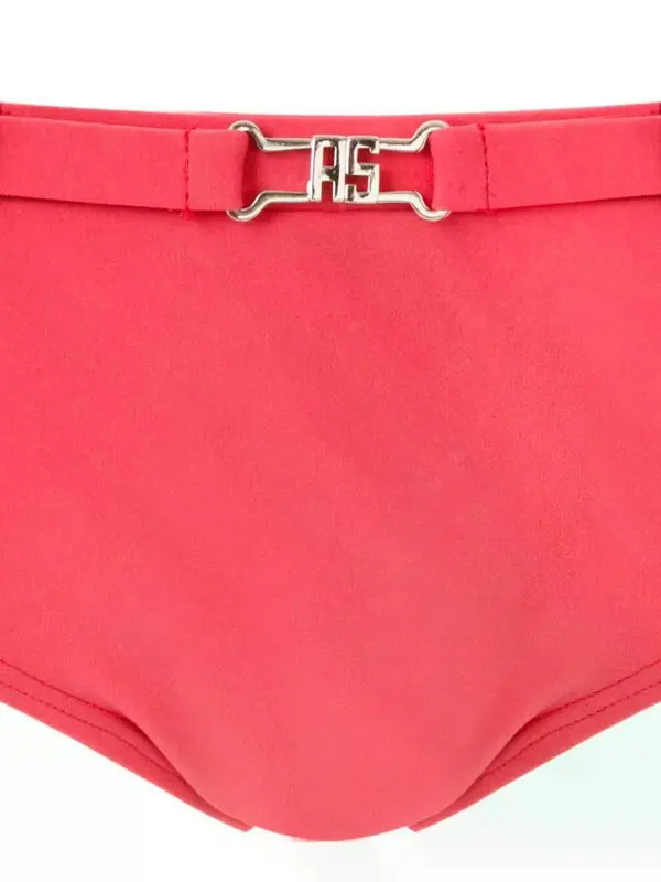 AMIR SLAMA Belt Detail Swim Trunks