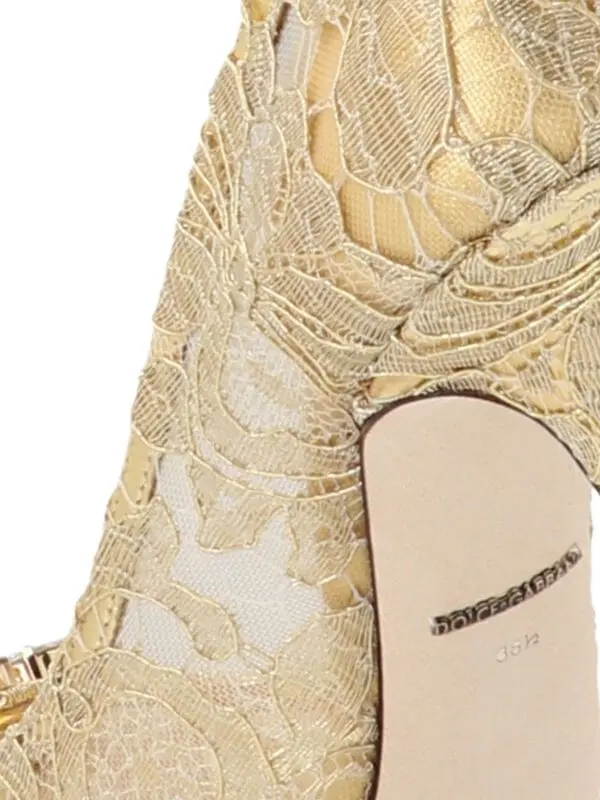 Dolce & Gabbana 90mm Lace Pumps