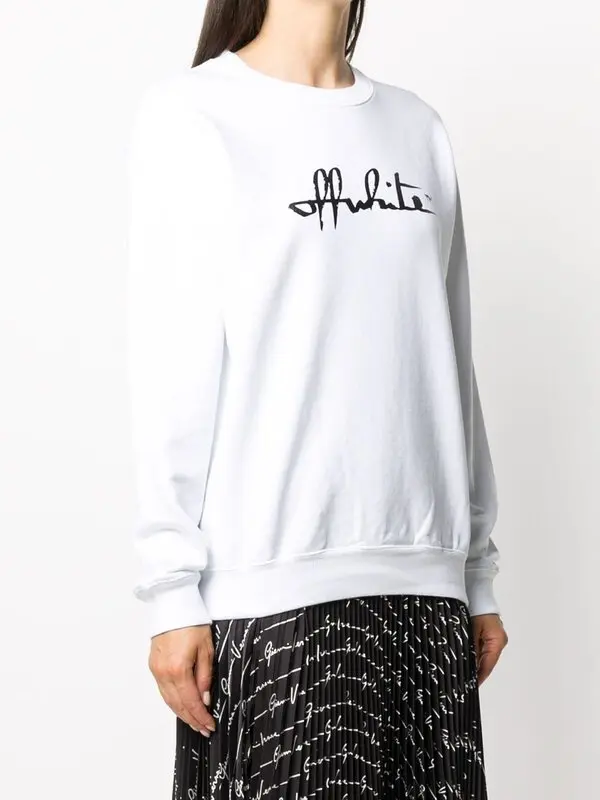 Off-White Script Logo Sweatshirt