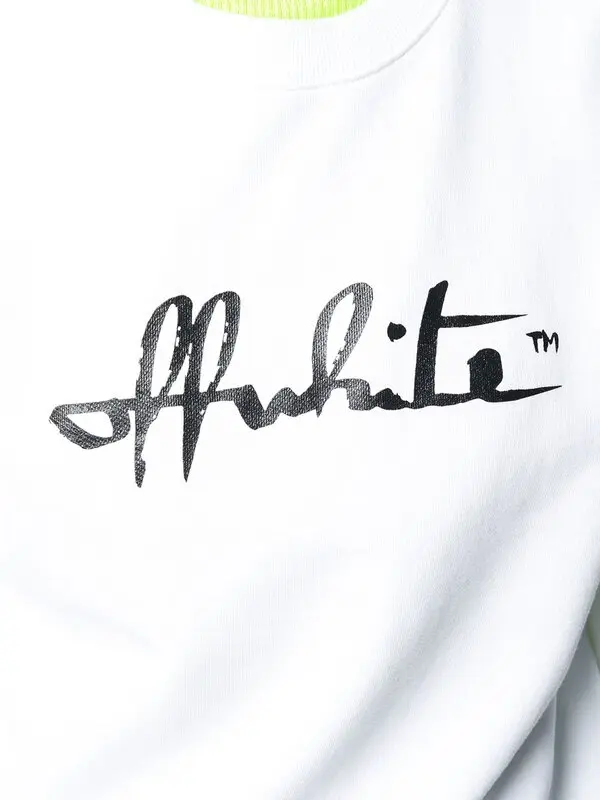 Off-White Script Logo Sweatshirt