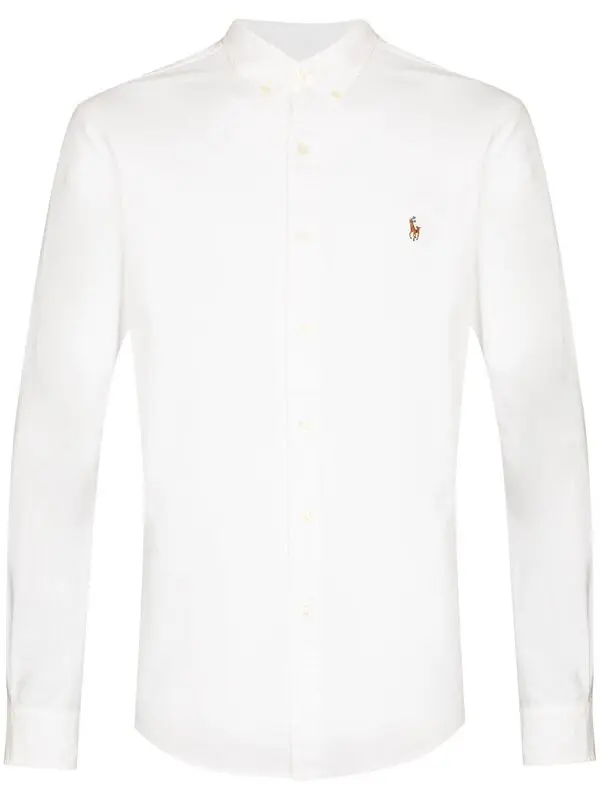 Polo Ralph Lauren Logo-embroidered Long-sleeve Shirt