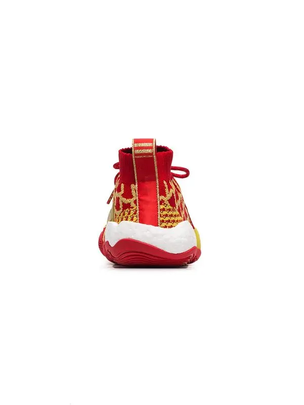 Adidas X Pharrell Williams Crazy Byw Chinese New Year Sneakers - Red