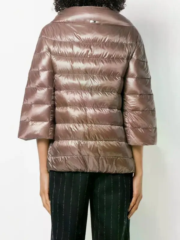 Herno Three-quarter Sleeve Puffer Jacket