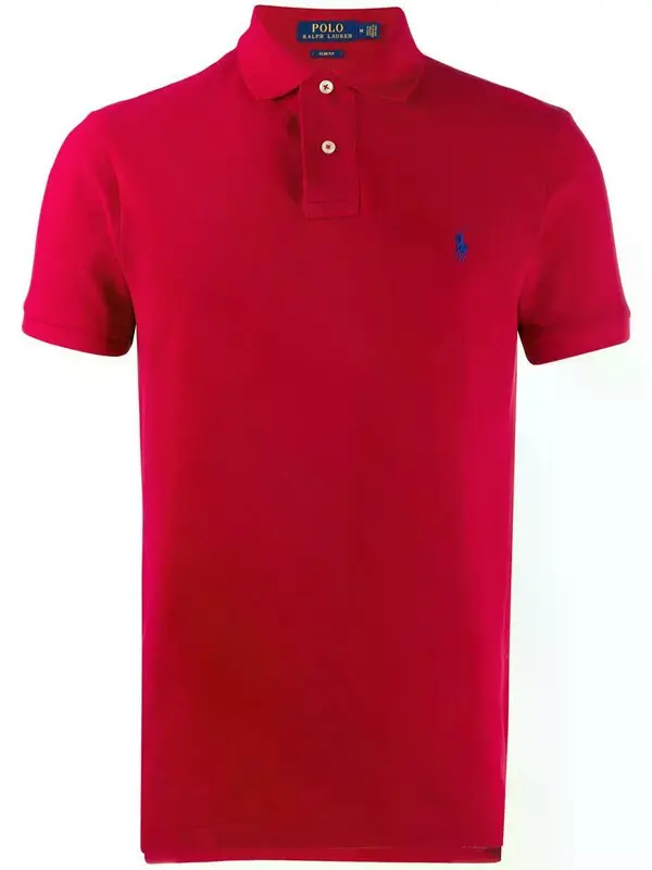 Polo Ralph Lauren Logo Polo Shirt - Red