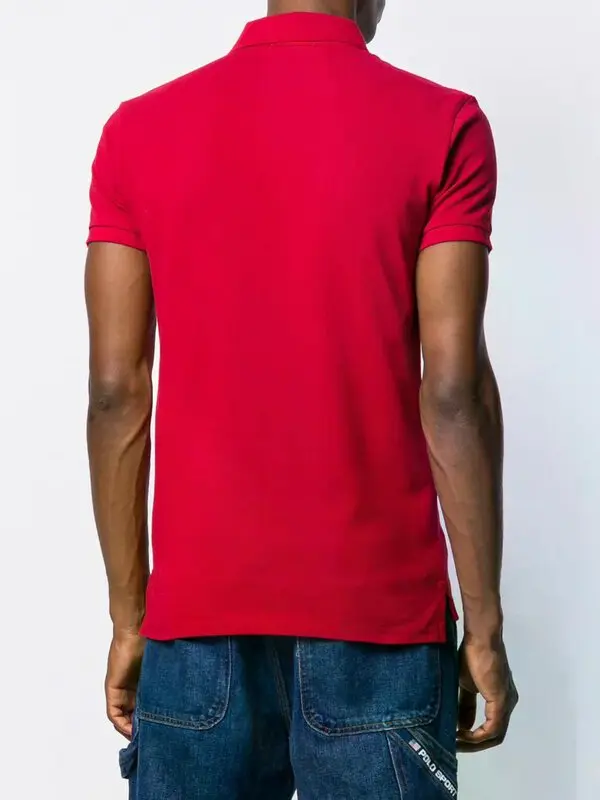 Polo Ralph Lauren Logo Polo Shirt - Red