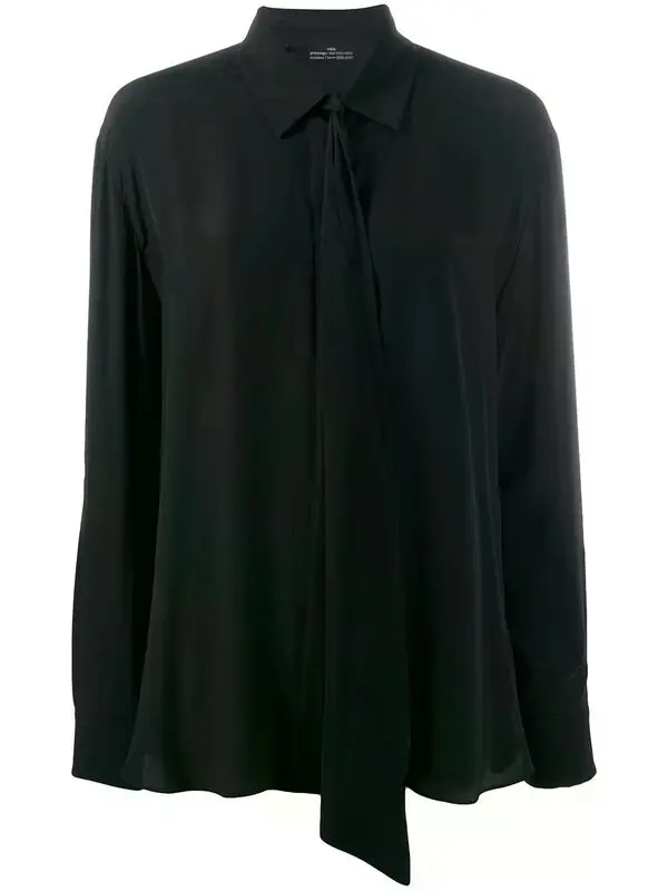 Rokh Tie Neck Shirt