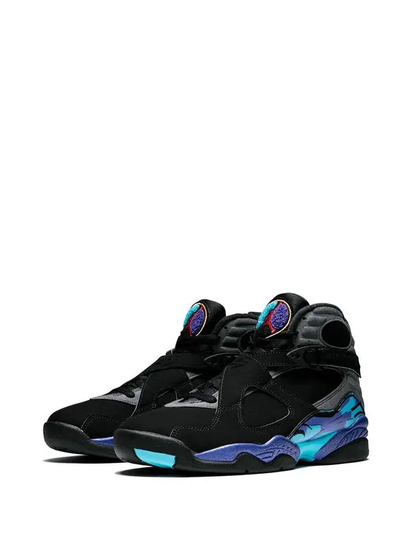 JORDAN Air Retro Aqua Sneakers - Black