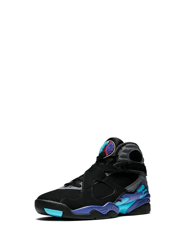 JORDAN Air Retro Aqua Sneakers - Black