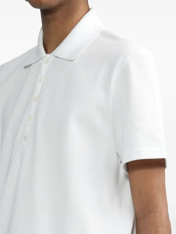 Thom Browne Back-stripe Polo Shirt - White