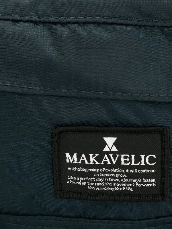 MAKAVELIC Logo Patch Belt Bag