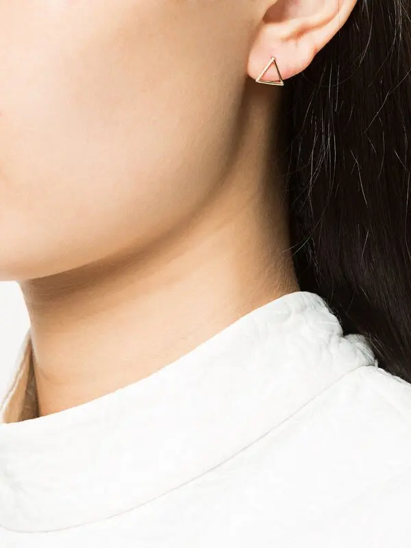 Shihara Diamond Triangle Earring