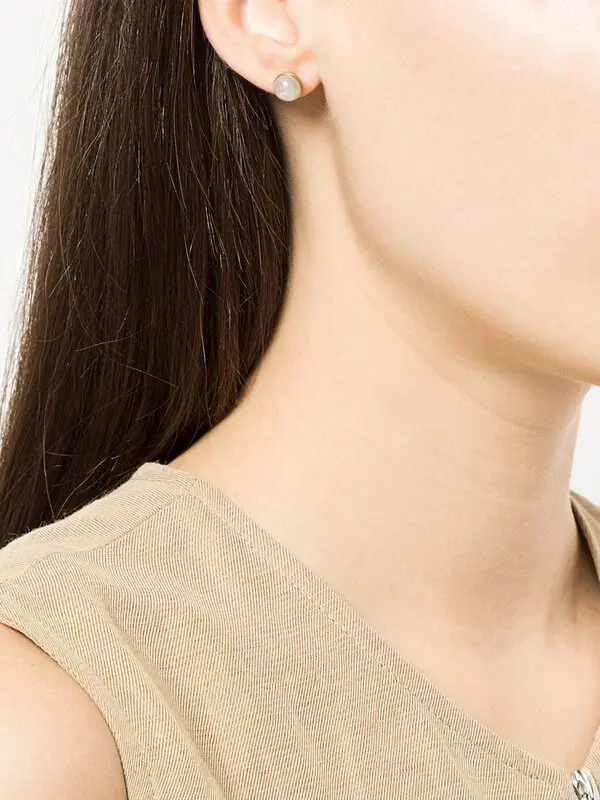 Shihara Half Pearl 0° Earring