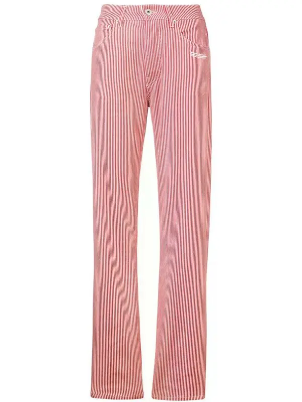 Off-White Striped Jeans