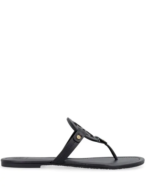 Tory Burch Miller Cutout Sandals - Black